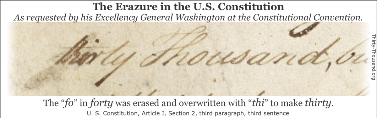 George Washington and “Thirty-Thousand” - Thirty-Thousand.org